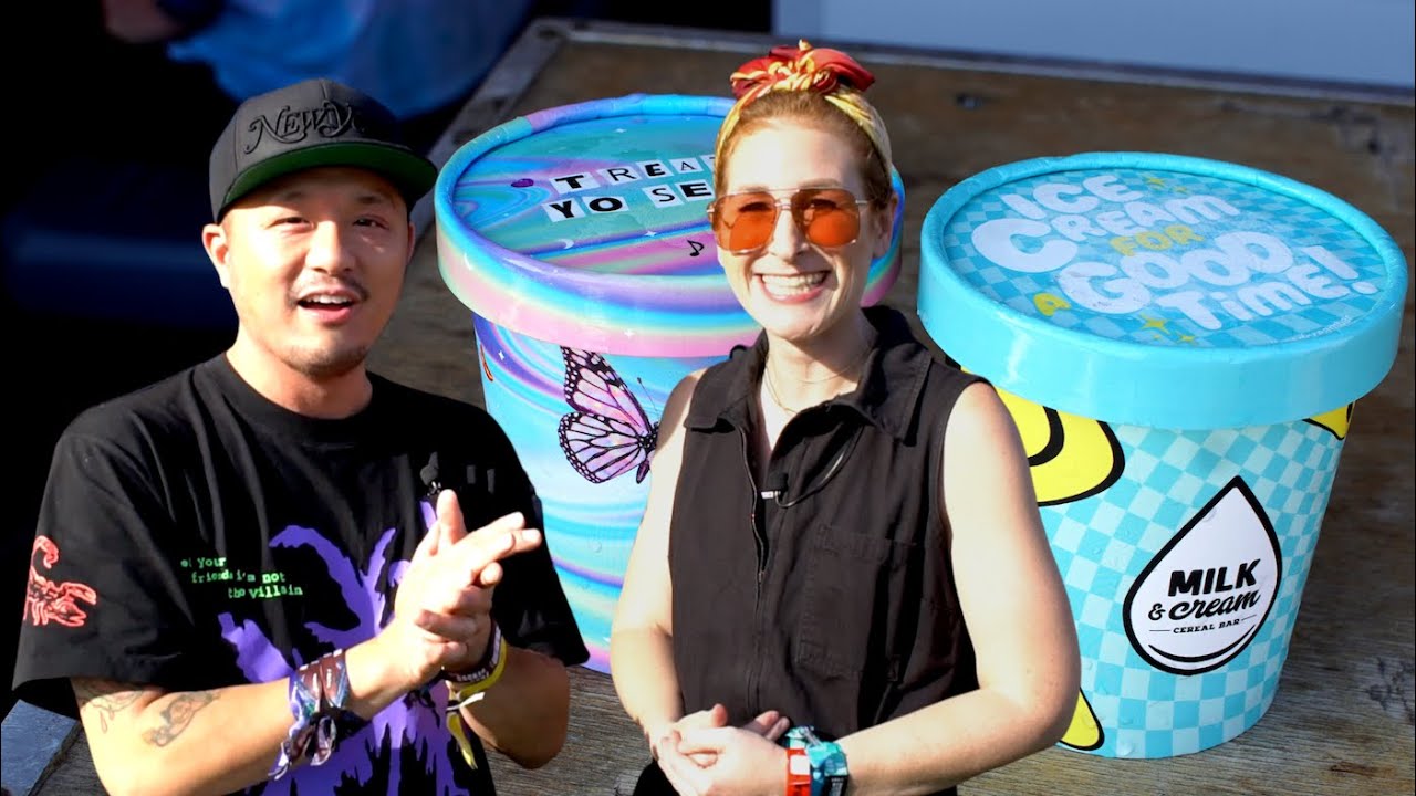 Governors Ball Ice Creams At Milk & Cream Cereal Bar With Cory Ng ...