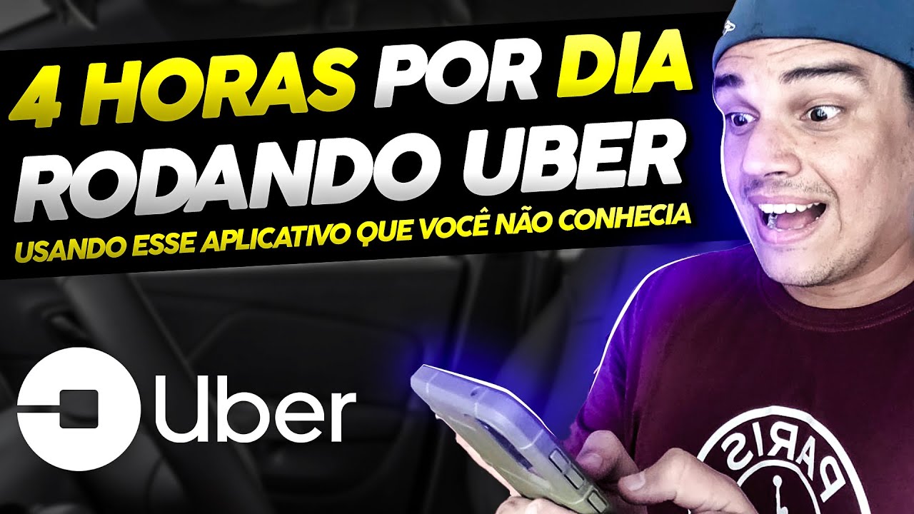 QUANTO GANHA UM UBER TRABALHANDO 4 HORAS POR DIA | GASTOS E LUCROS ...