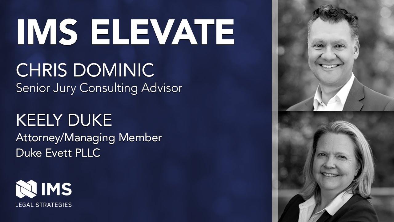 IMS Elevate | The Credibility Trap: What Undermines Juror Trust | Keely ...