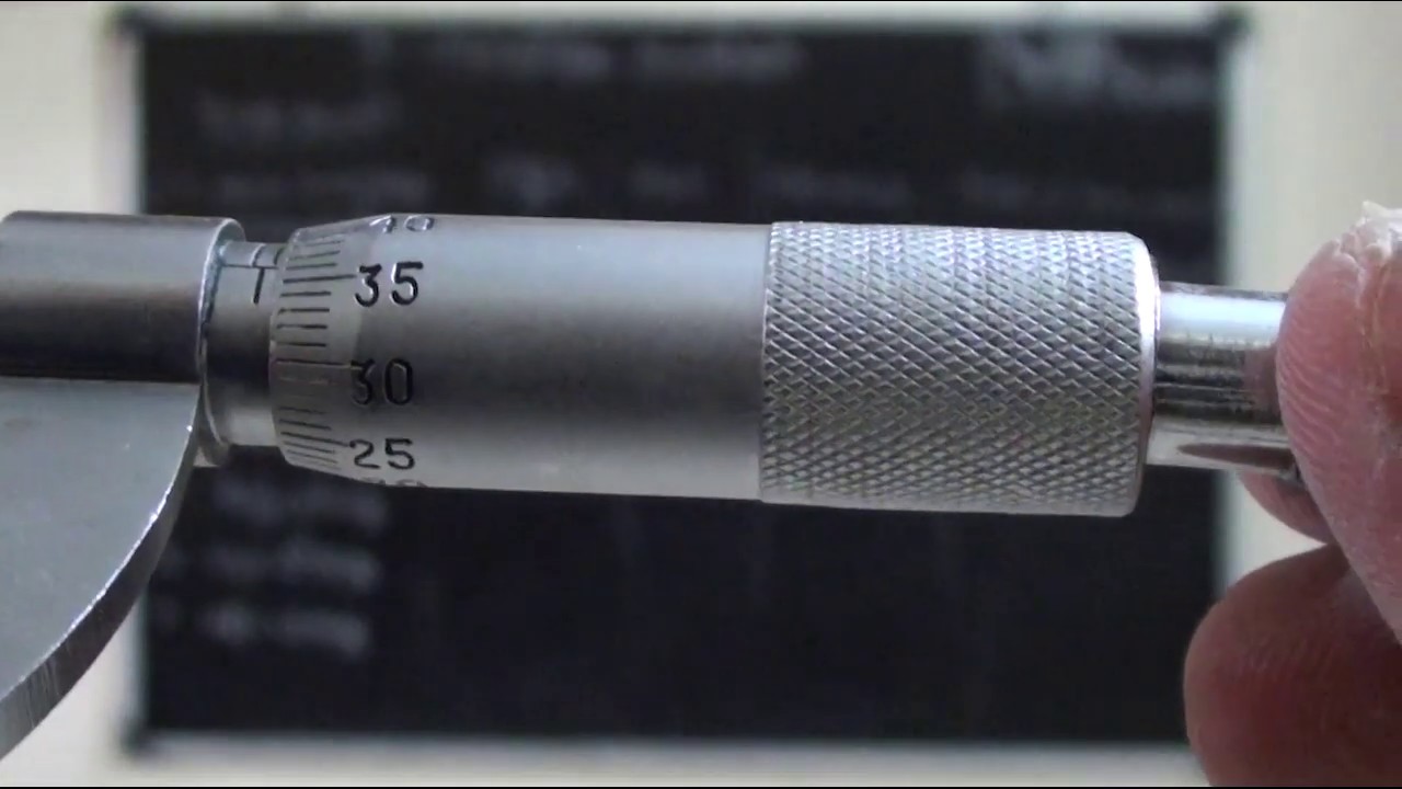 Coin thickness - Screw gauge practical - YouTube