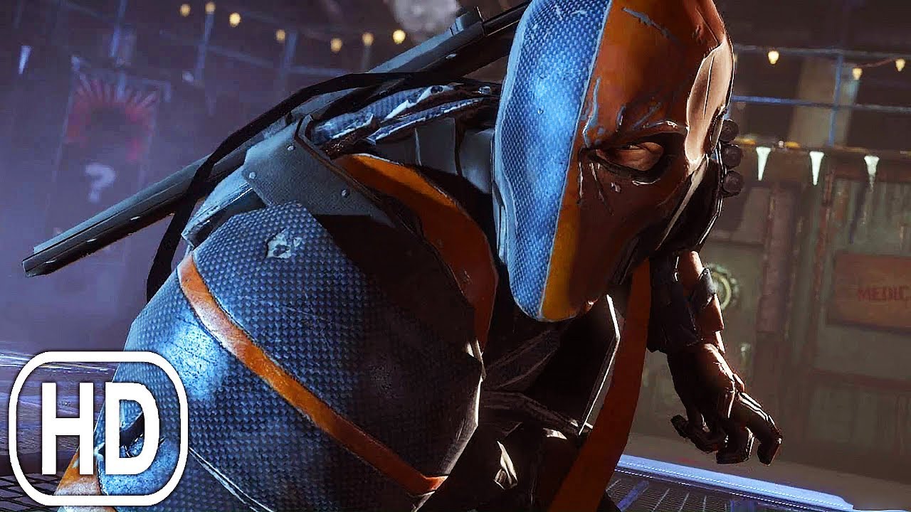 Justice League Batman VS Deathstroke Boss Fight - Batman Arkham Knight ...