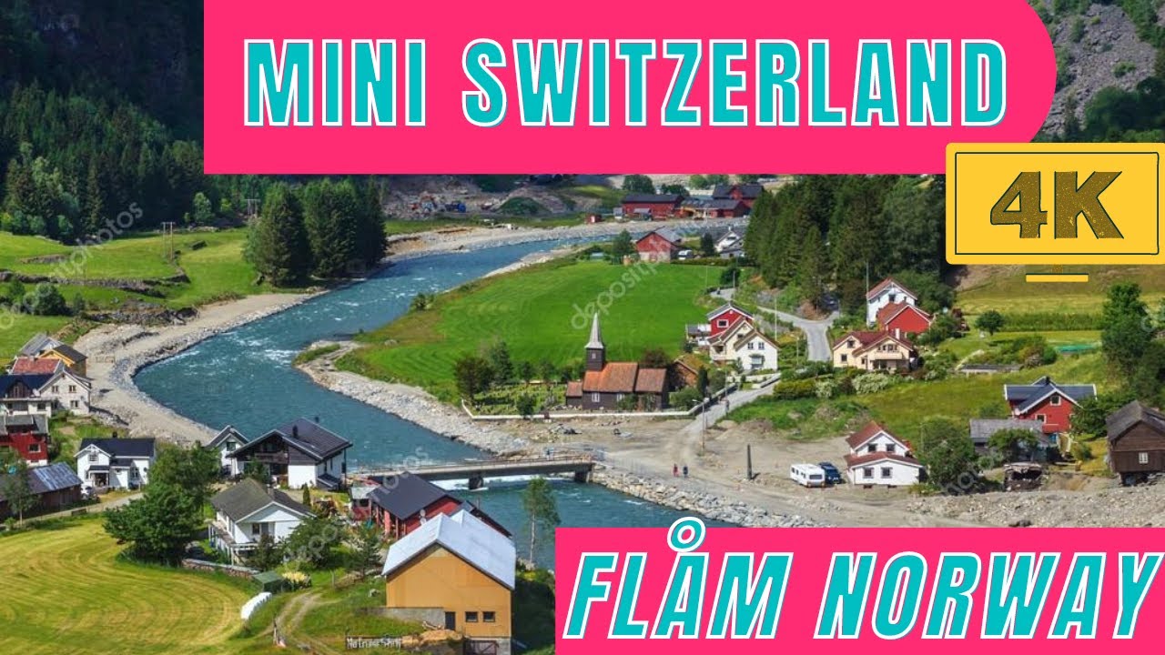 The Most Beautiful Village in NORWAY || Flåm to Myrdal Travel by Train ...