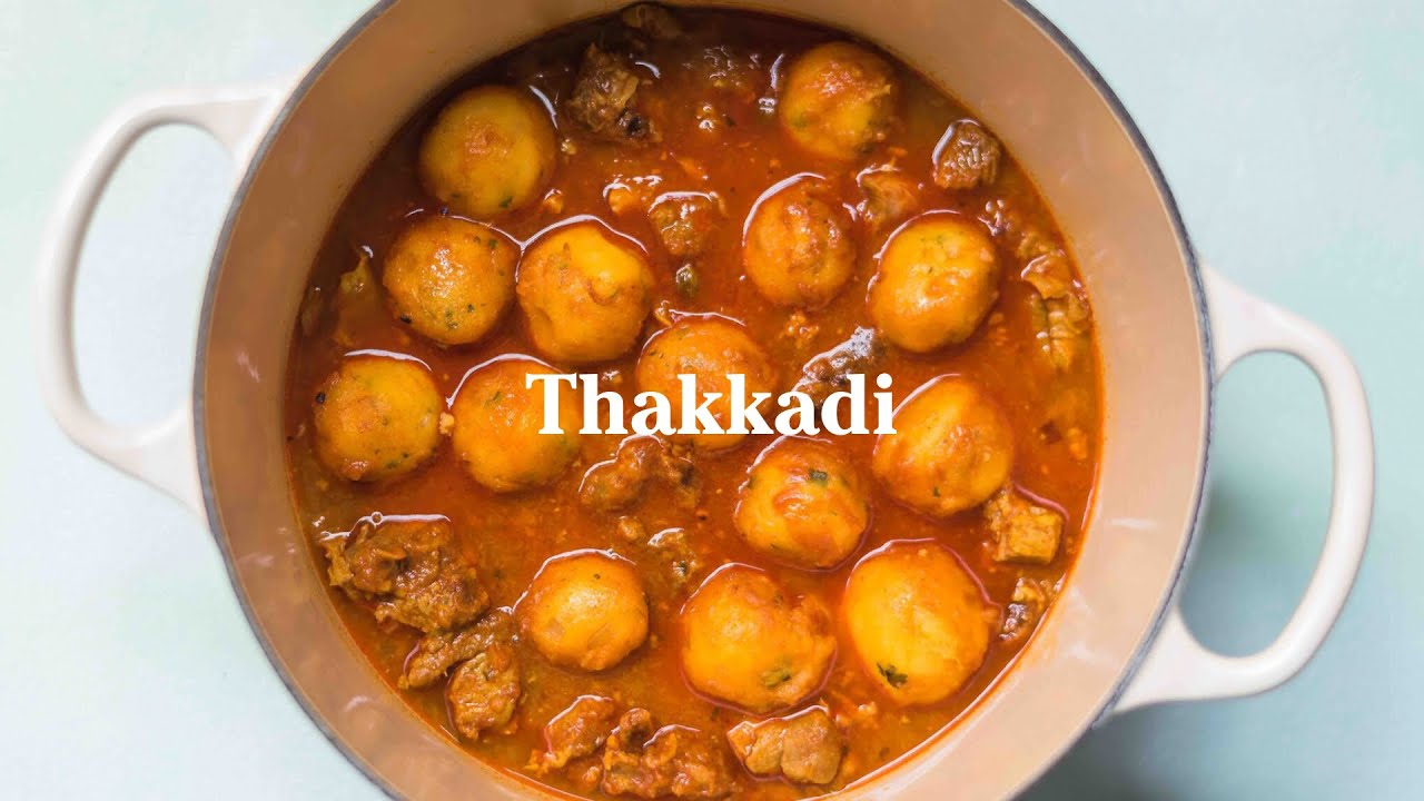 Thakkadi, a Tamil Muslim Specialty ft Plump Dumplings in Meat Gravy ...