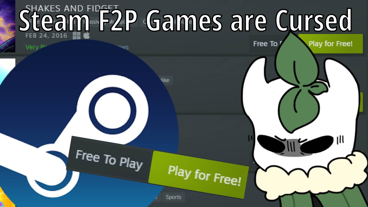 Steam Free-To-Play Games are Cursed - YouTube