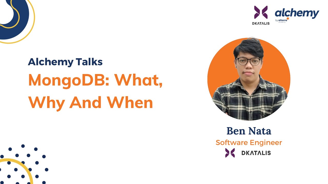 MongoDB: What, Why And When By Ben Nata - YouTube