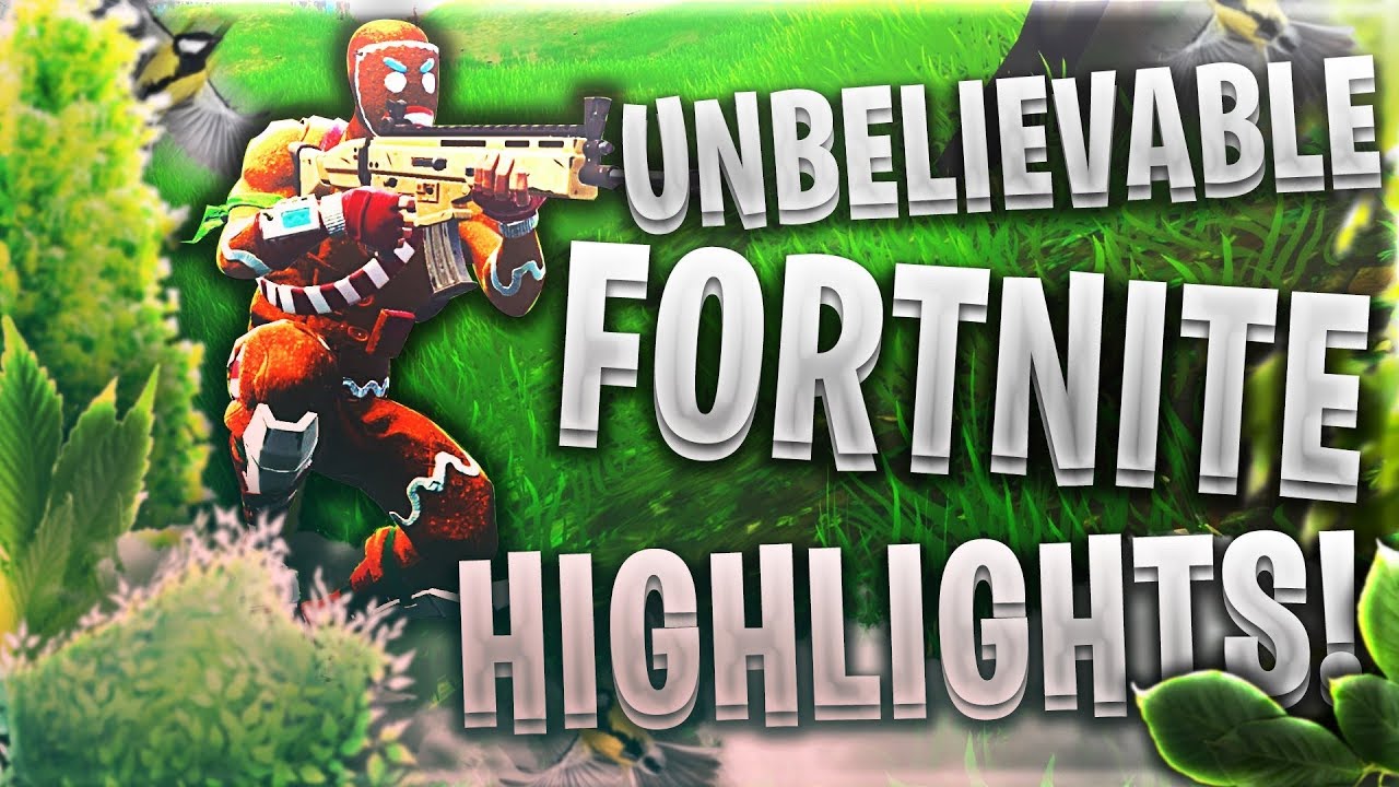 YOU WILL NOT BELIEVE THESE FORTNITE HIGHLIGHTS! (Clickbait?! Come find ...