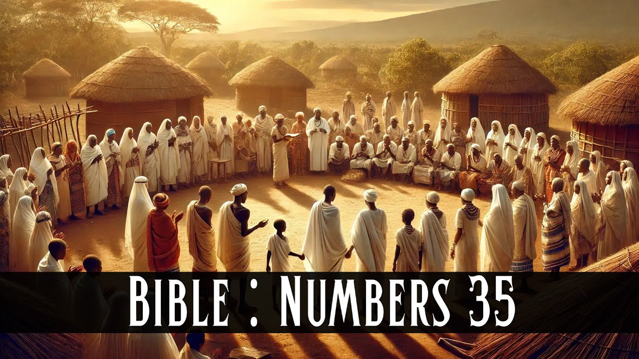 Reading the BIBLE | NUMBERS 35 (LEVITES are GIVEN CITIES) - YouTube