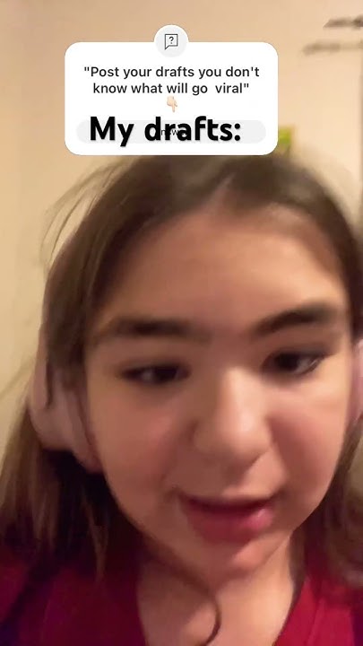 “Post ur drafts” my drafts: - YouTube