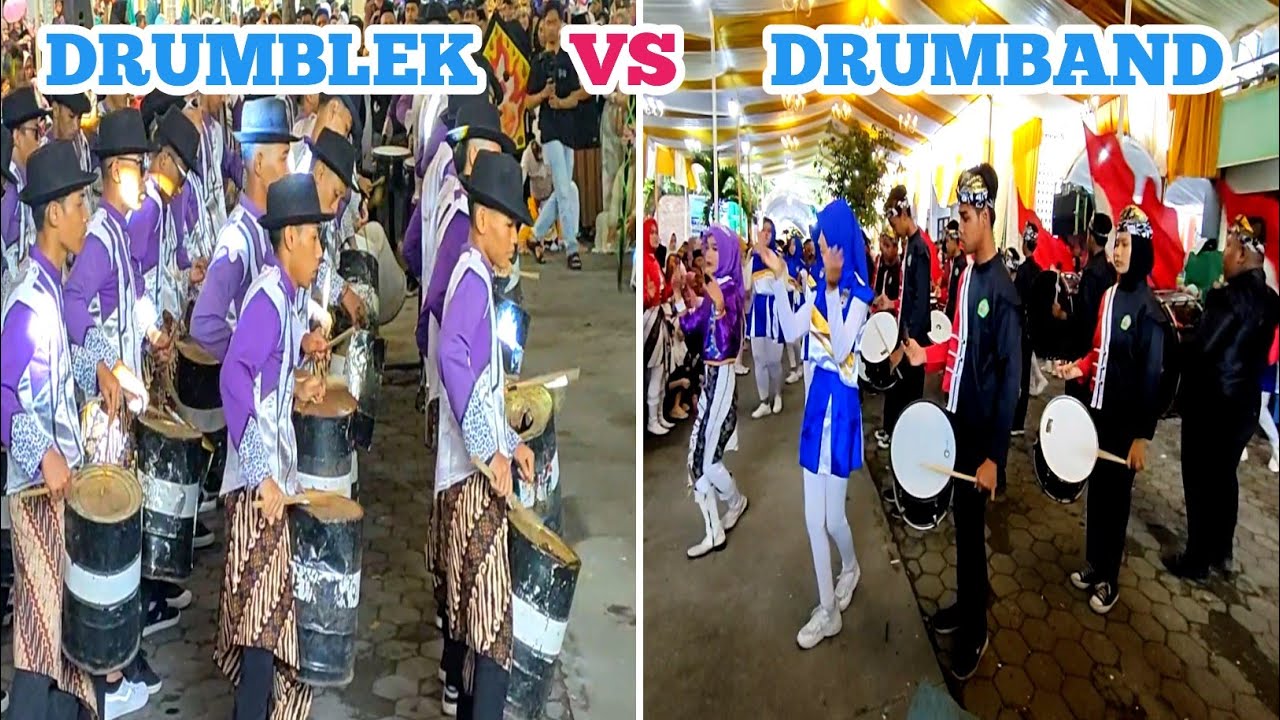 Keren‼️Drumband GEMA GITA LOKANATA dan Drumblek Putra ASY SYARIFAH Live ...