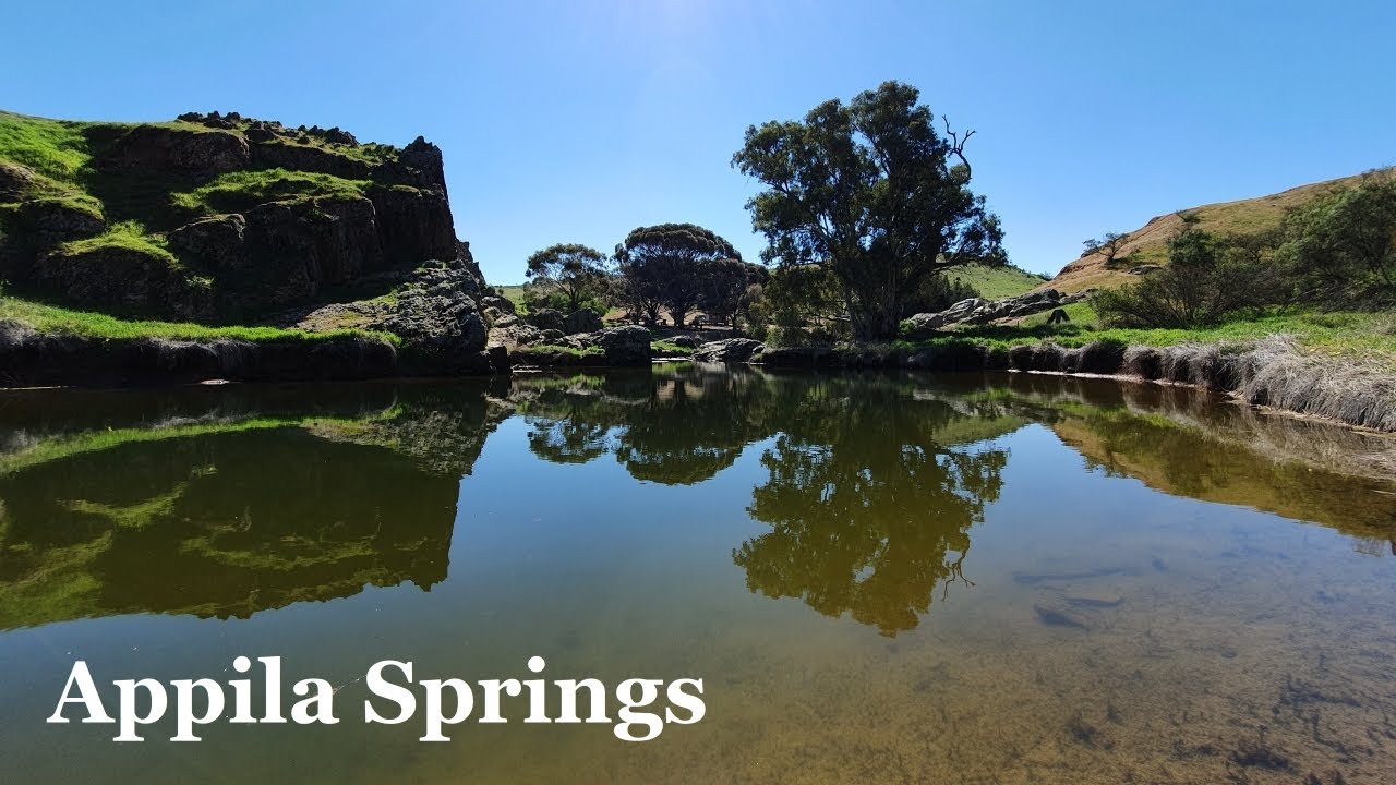 Free Camping at Appila Springs, Mid North, South Australia - YouTube