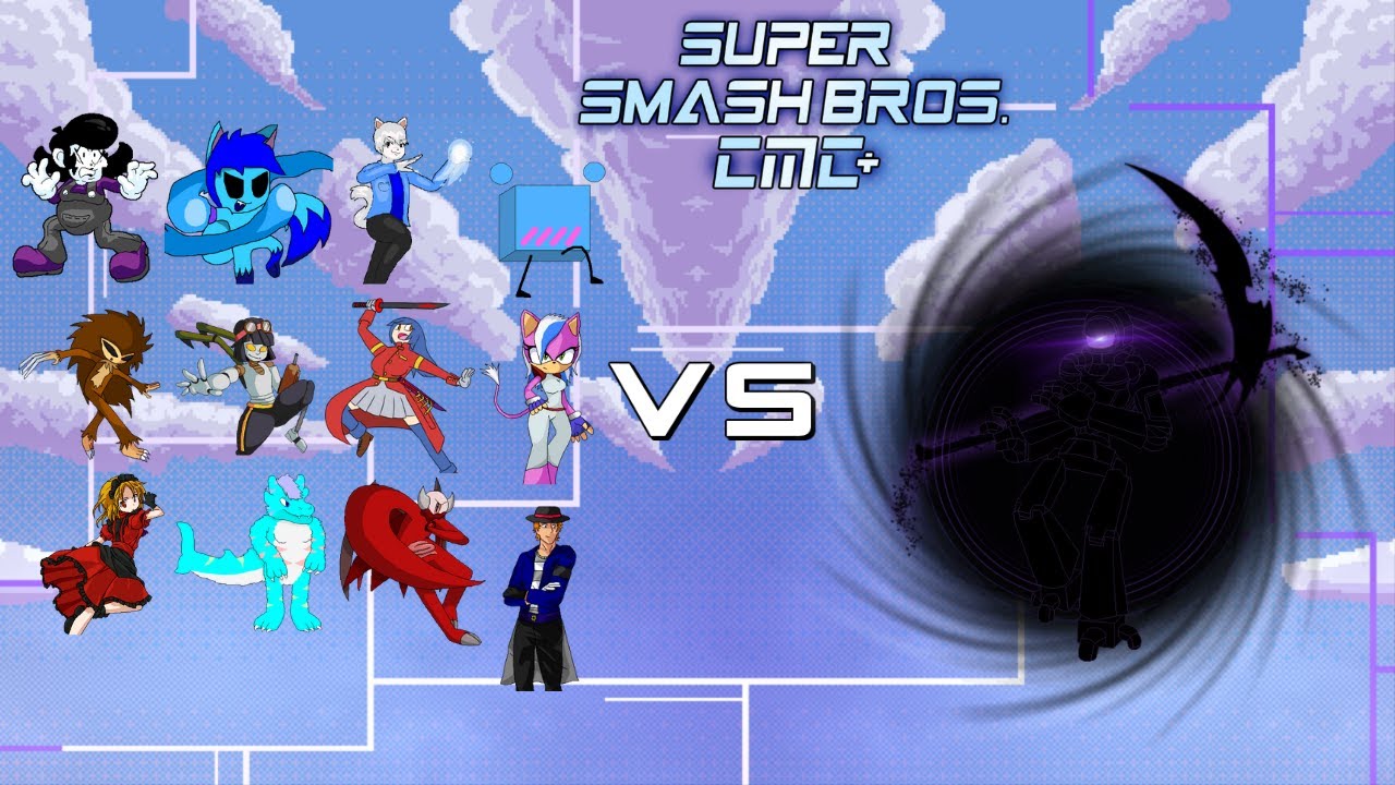 Super Smash Bros Crusade CMC+ V8 - Original Characters VS. True Form ...