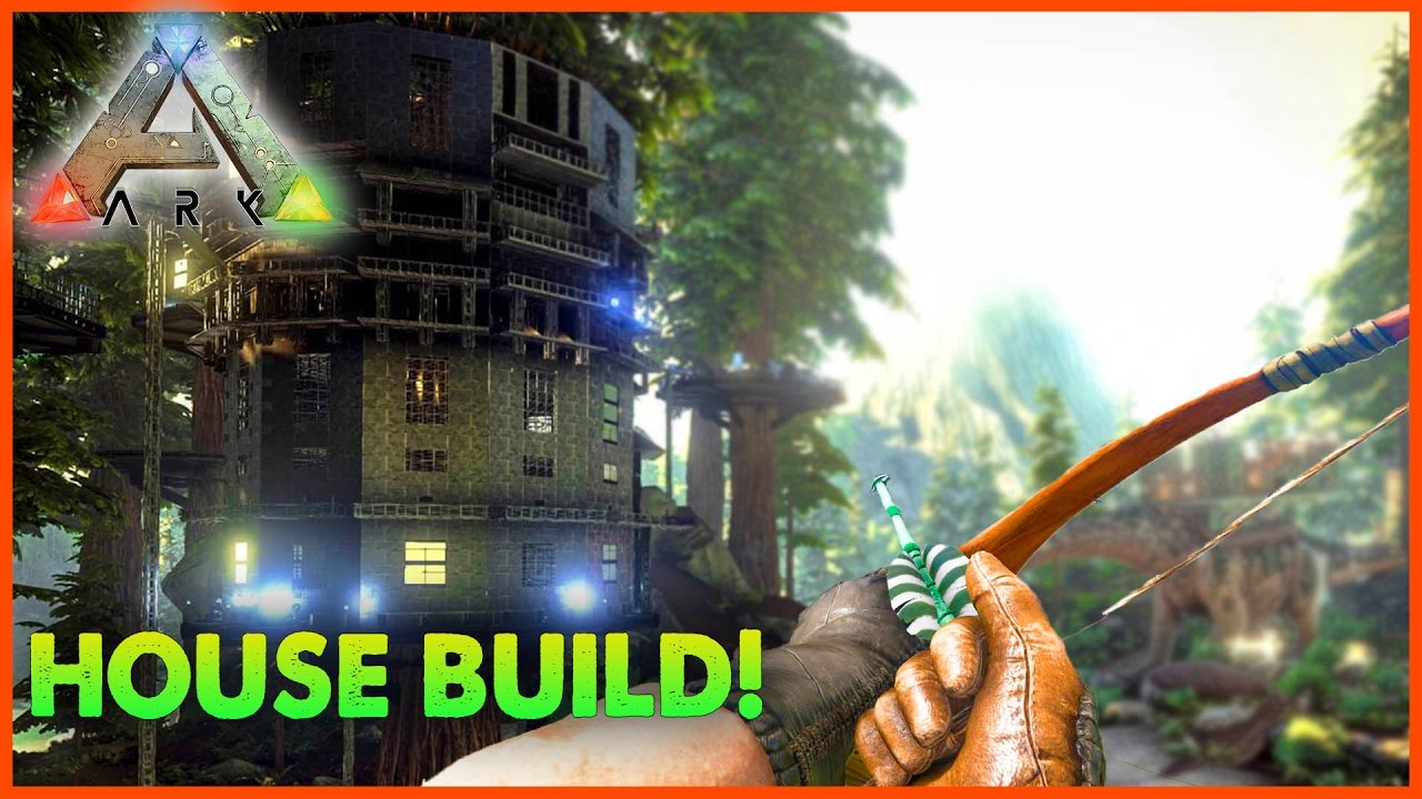 ARK SURVIVAL: Scorched Earth NEW HOUSE BUILD! - ARK SURVIVAL MOD (Ark ...