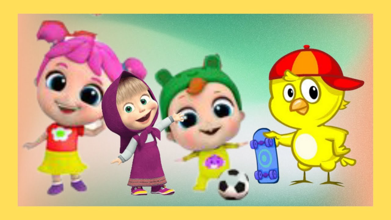 Dançando com/marcha/pintinho amarelinho/elli/cartoon/nursery/ - YouTube