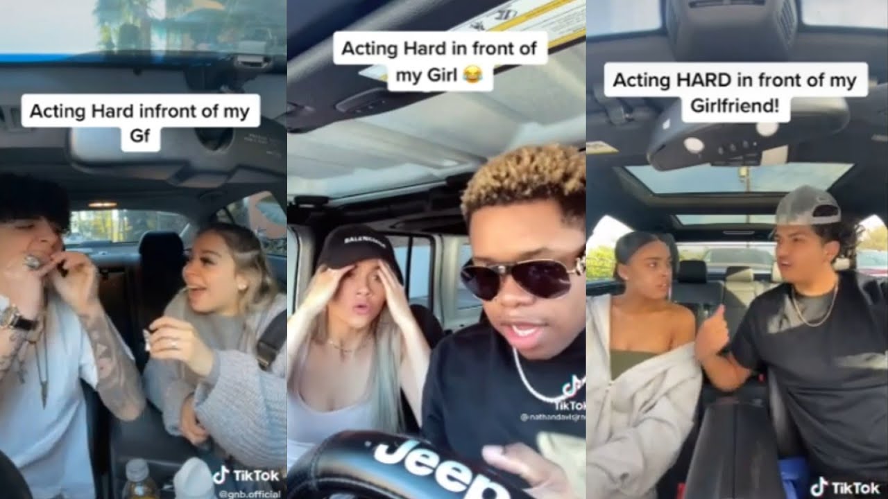 Acting hard in Front of Gf And See Her Reaction Tiktok Compilation ...