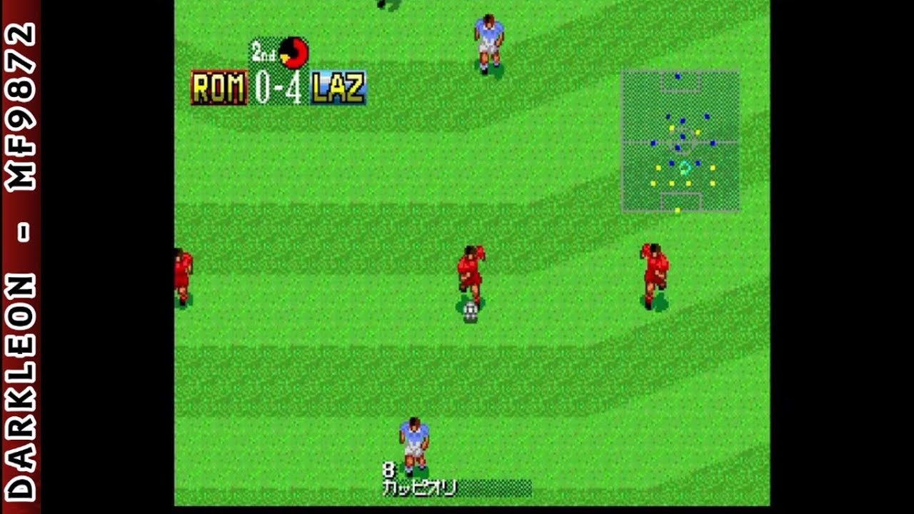 PC Engine CD - Formation Soccer 95 - della Serie A © 1995 HuneX ...