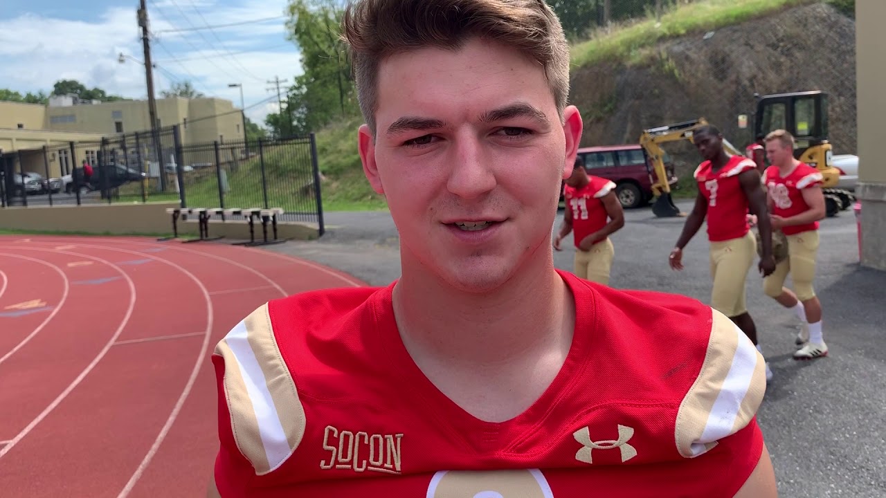 VMI quarterback Reece Udinski - YouTube
