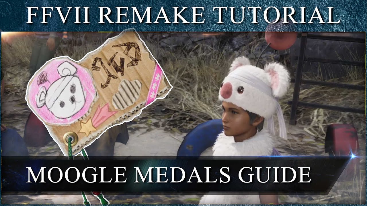 Final Fantasy 7 Remake Guide - What Moogle Medals are actually for ...
