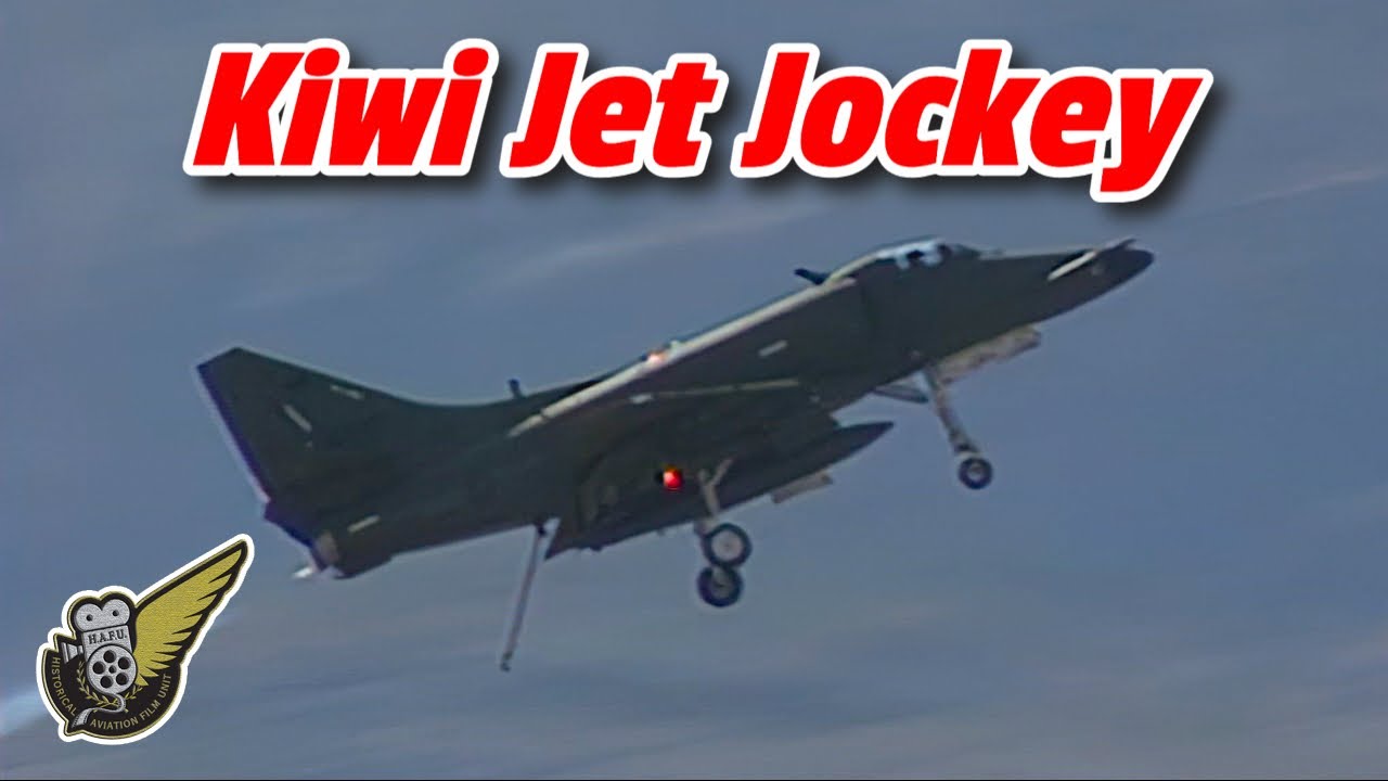 RNZAF Jet Fighter Display - The A4 Skyhawk - YouTube