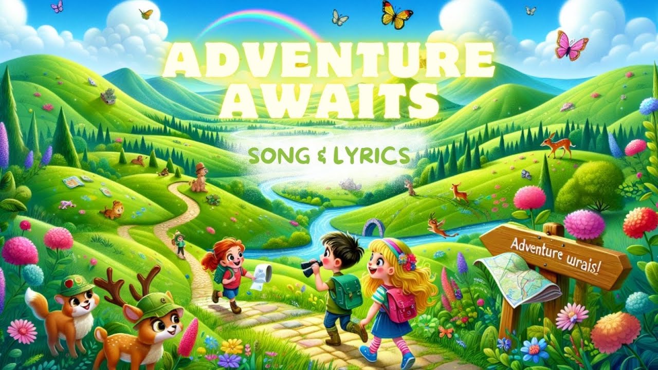 Adventure Awaits| Song for kids with lyrics| Children’s song| Music for ...