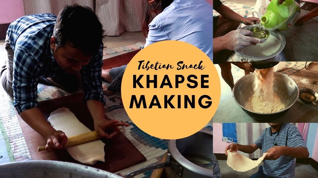 Preparing Delicious Tibetian Snack KHABSE | Khabse Making | LOSAR Vlog ...
