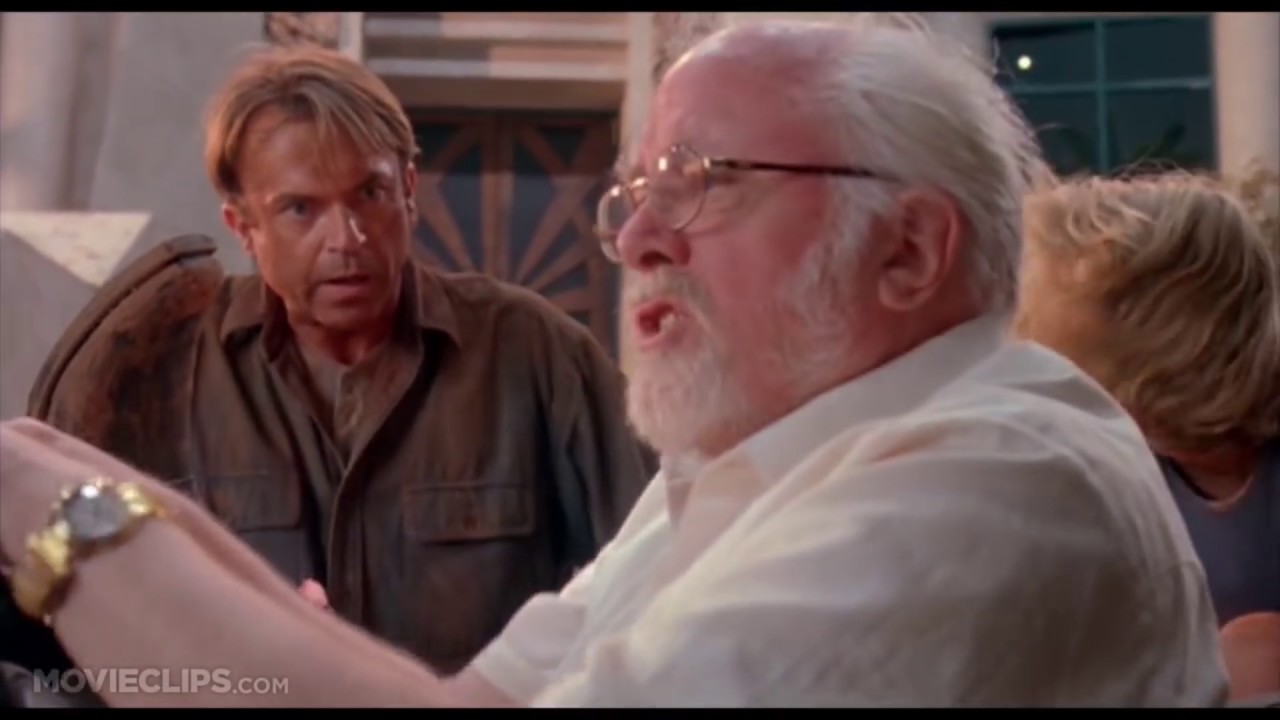 Jurassic Park tom yell t rex - YouTube