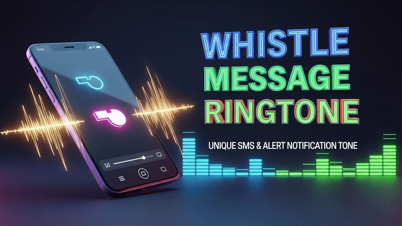 Whistle Message Ringtone | Unique SMS & Alert Notification Tone - YouTube