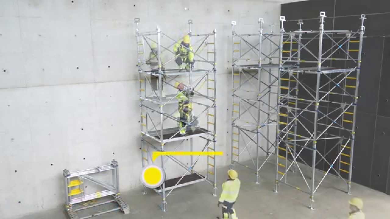 Load-bearing tower Staxo 100 - Dismantling [EN] - YouTube