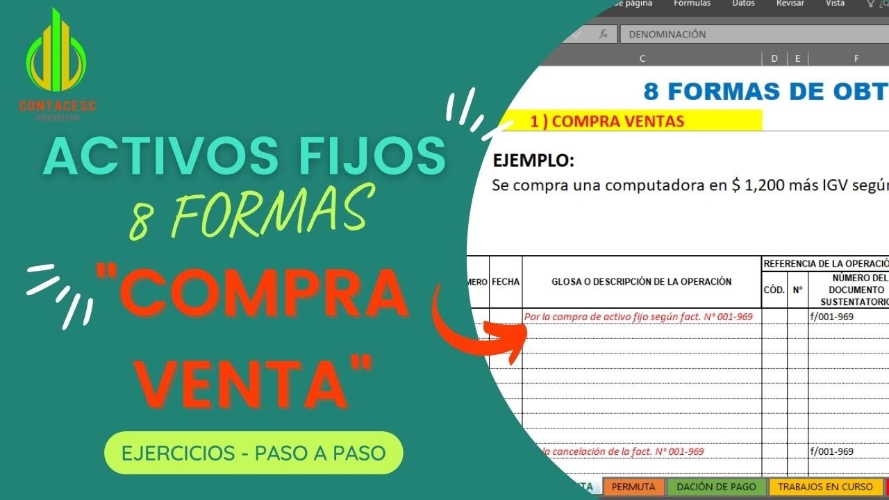 Compras Ventas - Que es Activos fijos - YouTube