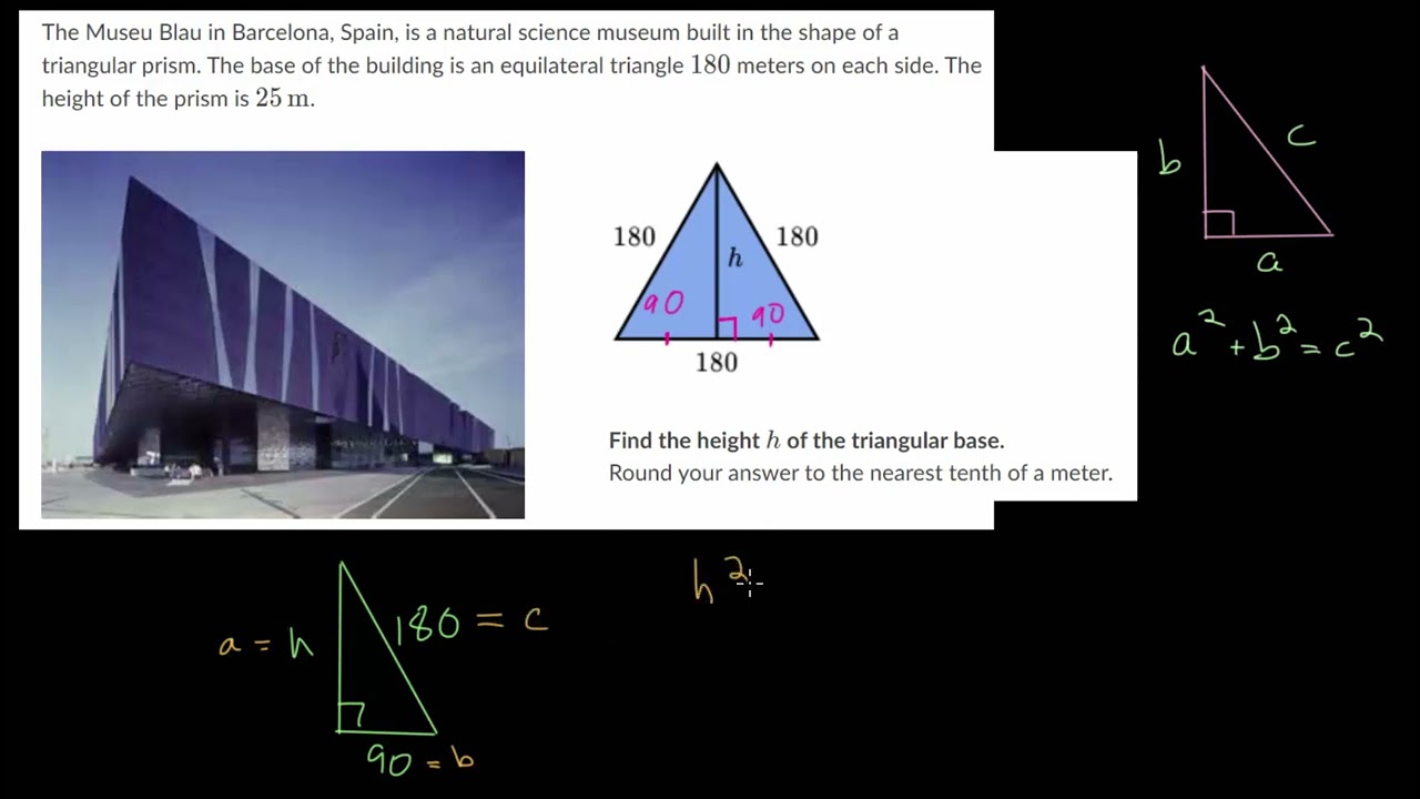 Pythagorean Theorem (Advanced Word Problems): Example - YouTube