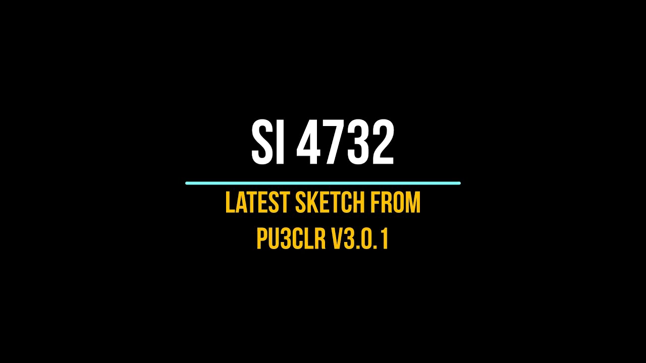 Latest Update for the SI4732 - YouTube