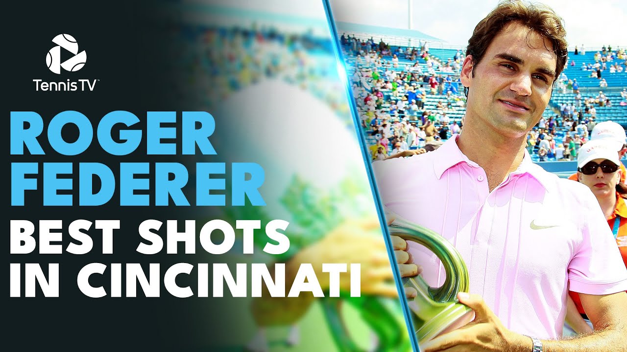 Roger Federer: Best Ever Shots In Cincinnati! ⚡️ - YouTube