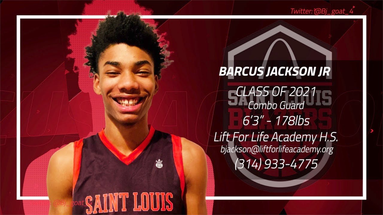 Barcus Jackson Jr - Basketball College Recruitment Video (Class of 2021 ...
