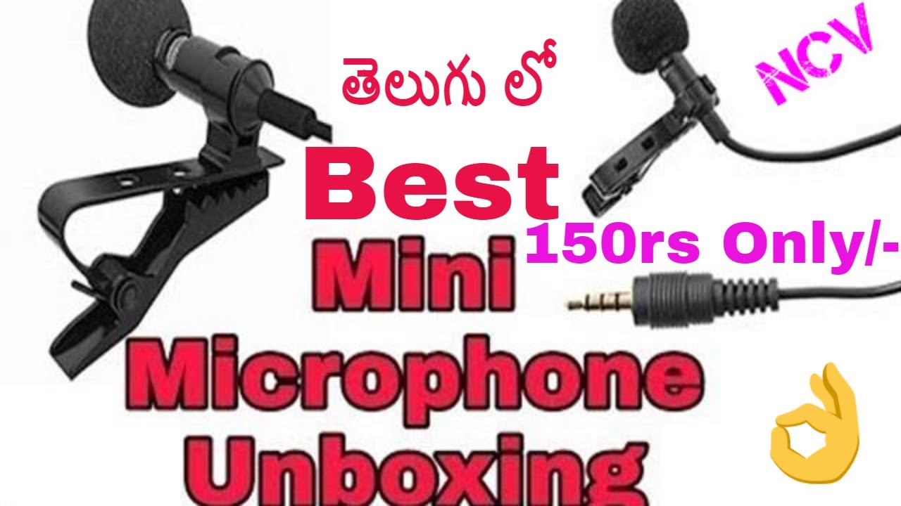 Best Mini Mic | All in one Microphone | Best Budget | Telugu | 2020 ...
