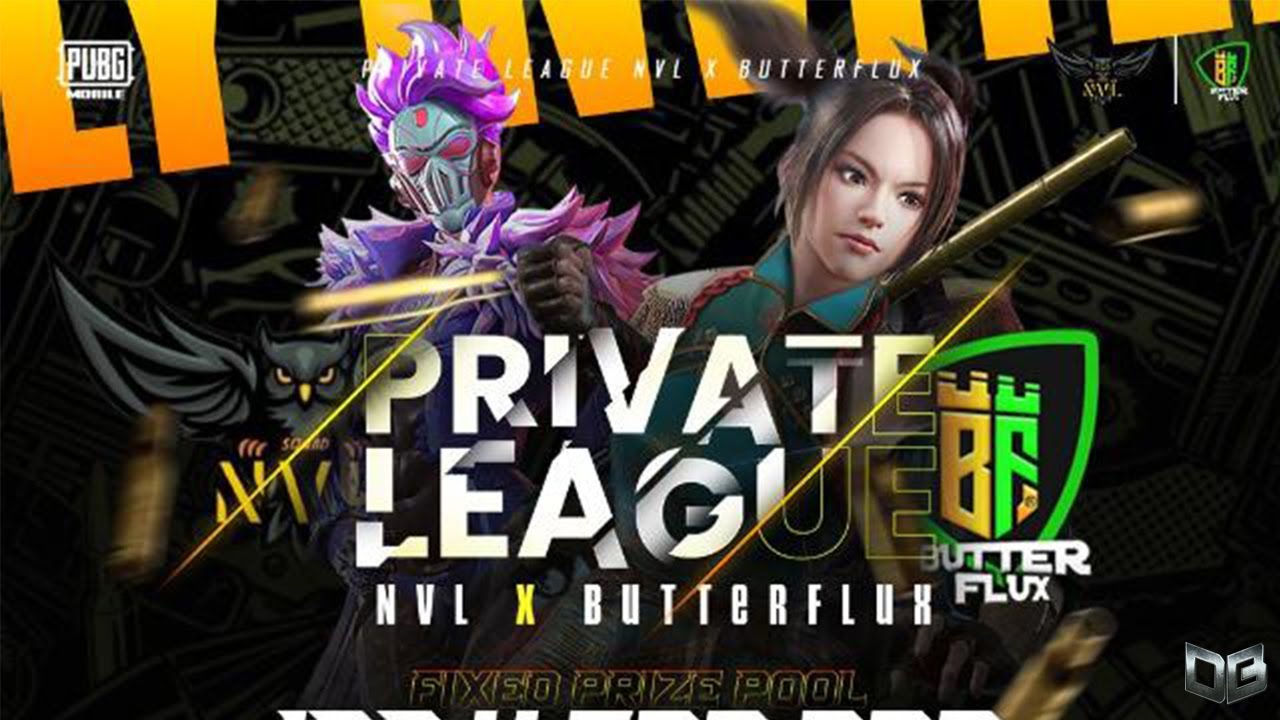 DAY 1- NVL x BUTTERFLUX LEAGUE TOURNAMENT PUBG MOBILE - YouTube