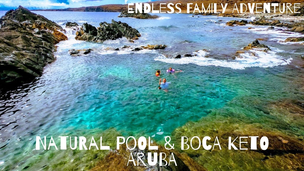 The Natural Pool and Boca Keto Beach Aruba - YouTube