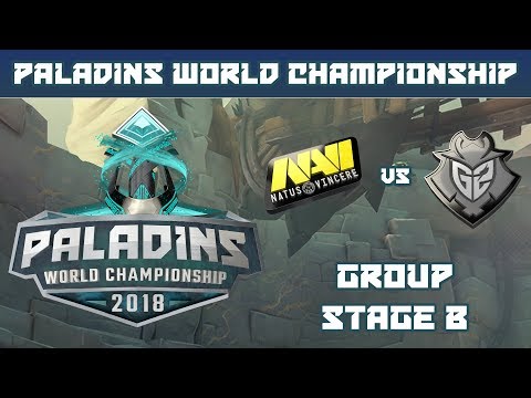 Paladins World Championship 2018: Group Stage B - Natus Vincere vs. G2 Esports