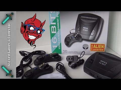 Sega Megadrive / Genesis 3 - Clone System with Alien Tech Inside ...