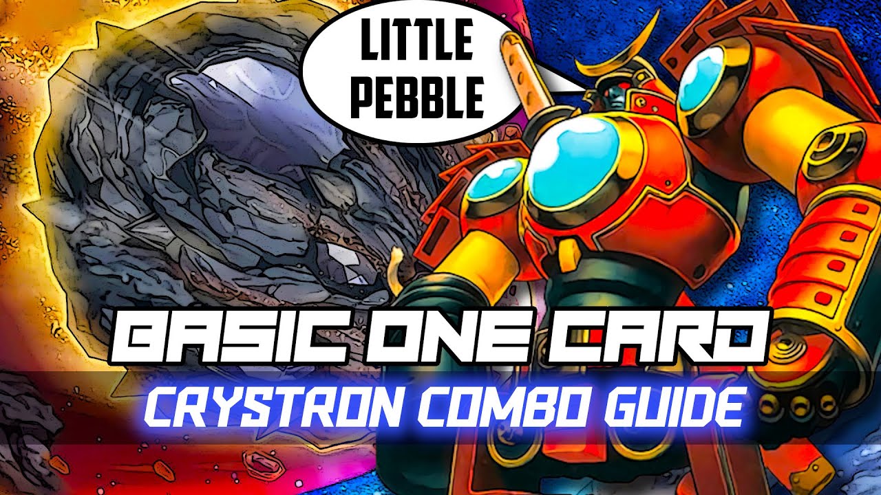Basic 1 Card Crystron deck combo guide | BEAT NIBIRU EVERYTIME 🪨 | Simple technical play🧠 - YouTube