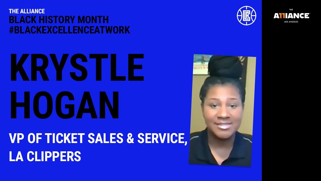Krystle Hogan - LA Clippers - #BlackExcellenceAtWork - YouTube