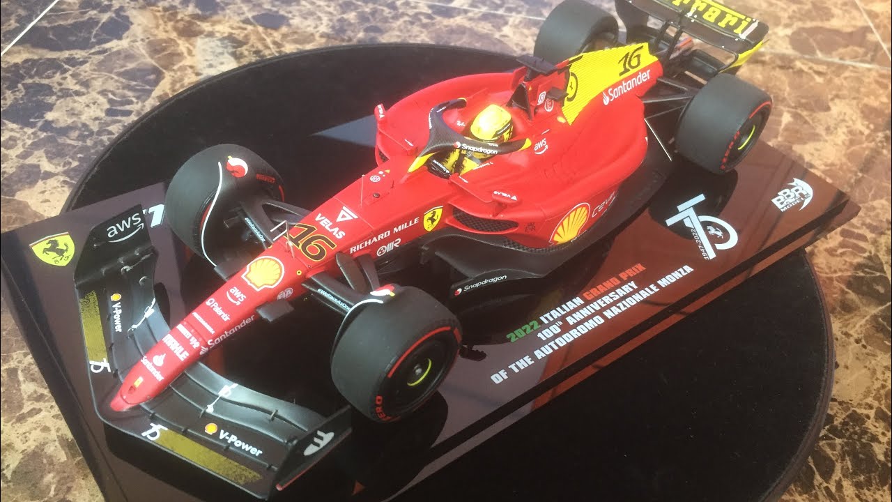 Exclusive 75th Scuderia Ferrari F1-75 Special Livery Monza GP Italy ...