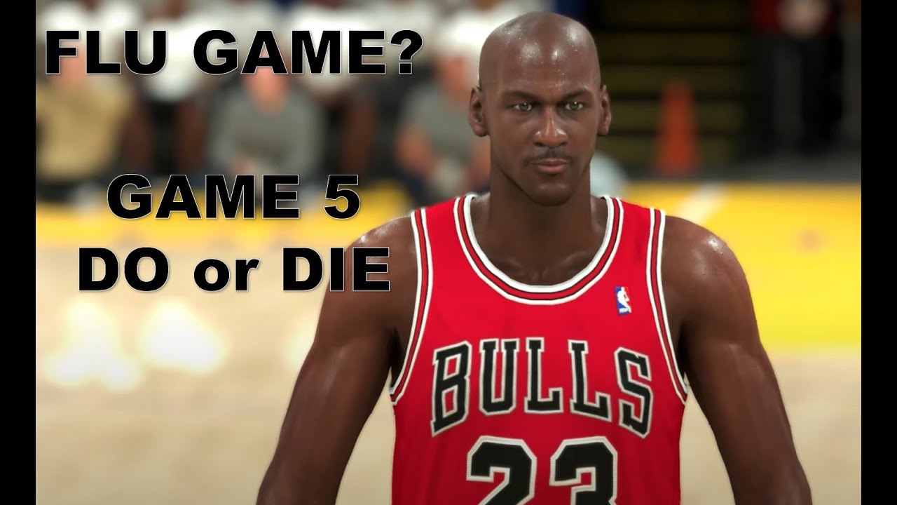 MJ FLU GAME??? NBA2K20 - 96 BULLS vs 17 GSW GAME 5 The Finals Simulation - YouTube