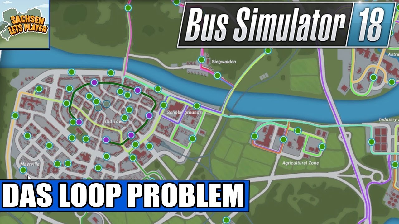 Bus Simulator 18 #25 - Das Loop Problem - Bus Simulation 18 - YouTube