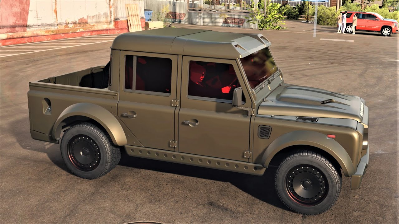 NFS Unbound Car: Land Rover Defender 110 Double Cab PIckup (2015) - YouTube