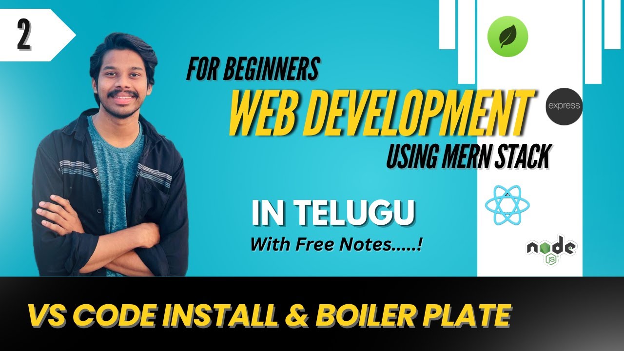How to Install VS Code, HTML Boilerplate, and Introduction to HTML (For Beginners in Telugu ...