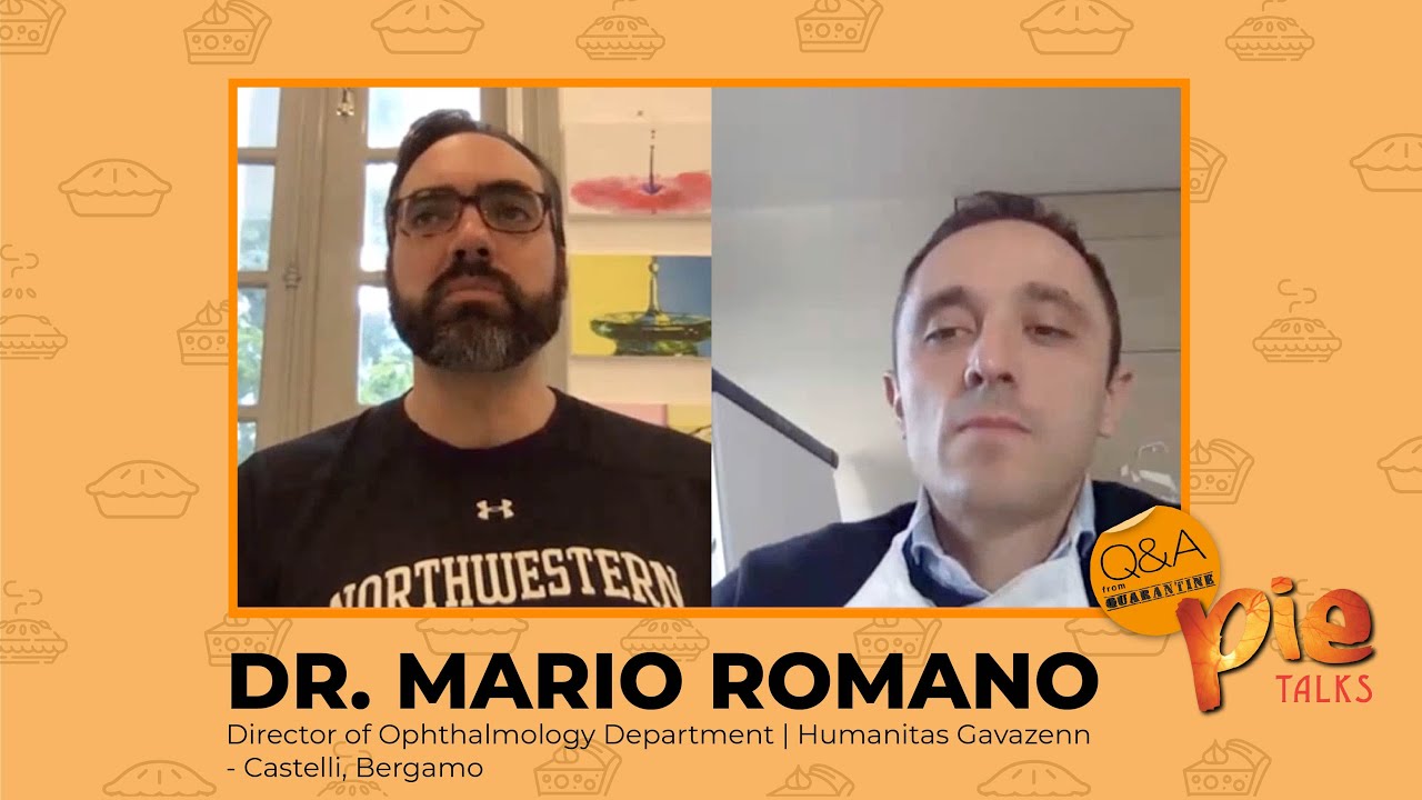 PIE Talks: Dr. Mario Romano shares first-hand account from the ...
