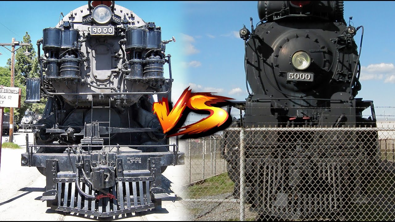 Santa Fe 5000 Madame Queen versus Union Pacific 9000 Class | Who is ...