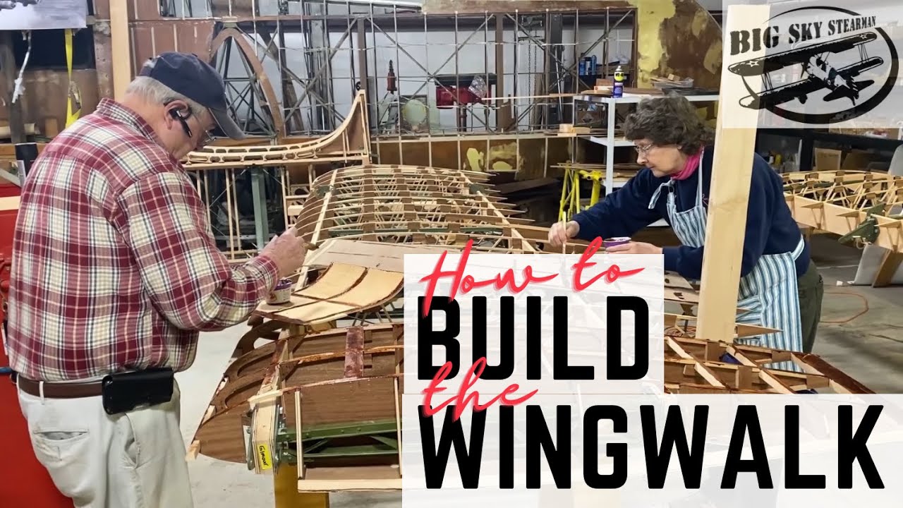 How to build the Wing Walk on a Stearman - YouTube