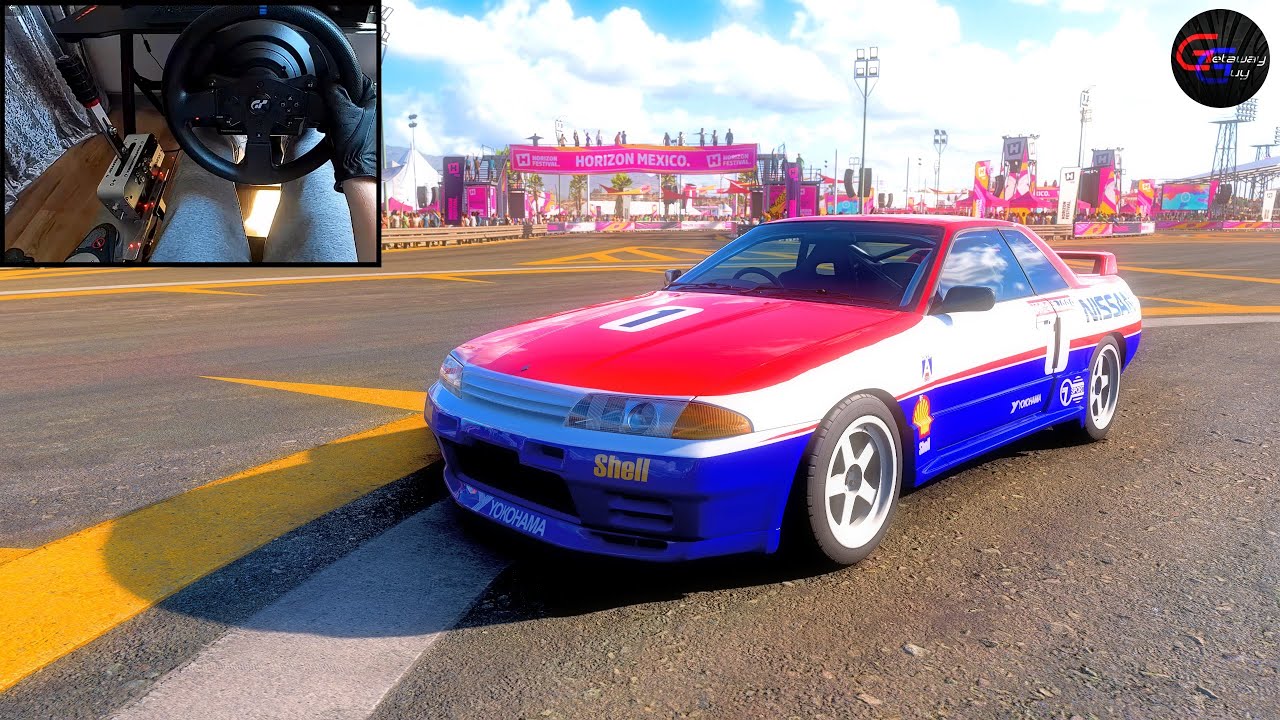 (Godzilla) Skyline R32 GTR takes on the Goliath - Forza Horizon 5 ...