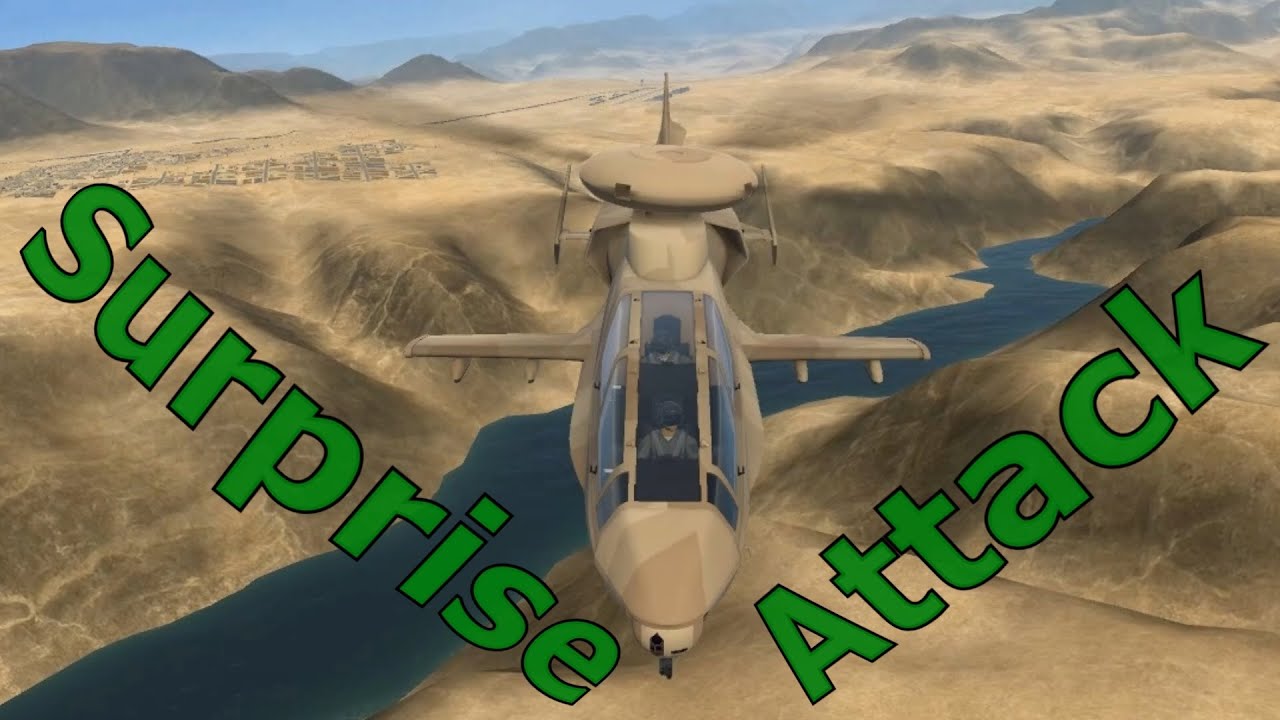 VTOL VR, Dragonfly mission 'Surprise Attack' - YouTube