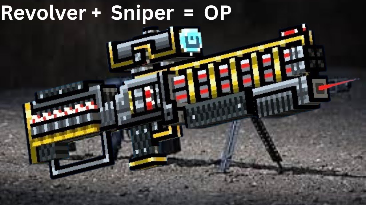 PG3D Revolver Sniper Rifle Power’s Is Over The Walls - YouTube
